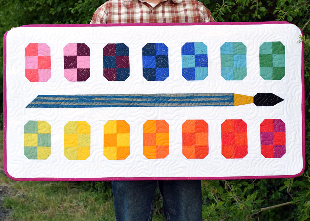 Paint Box Quilt Along: Week 4 – The Cloth Parcel