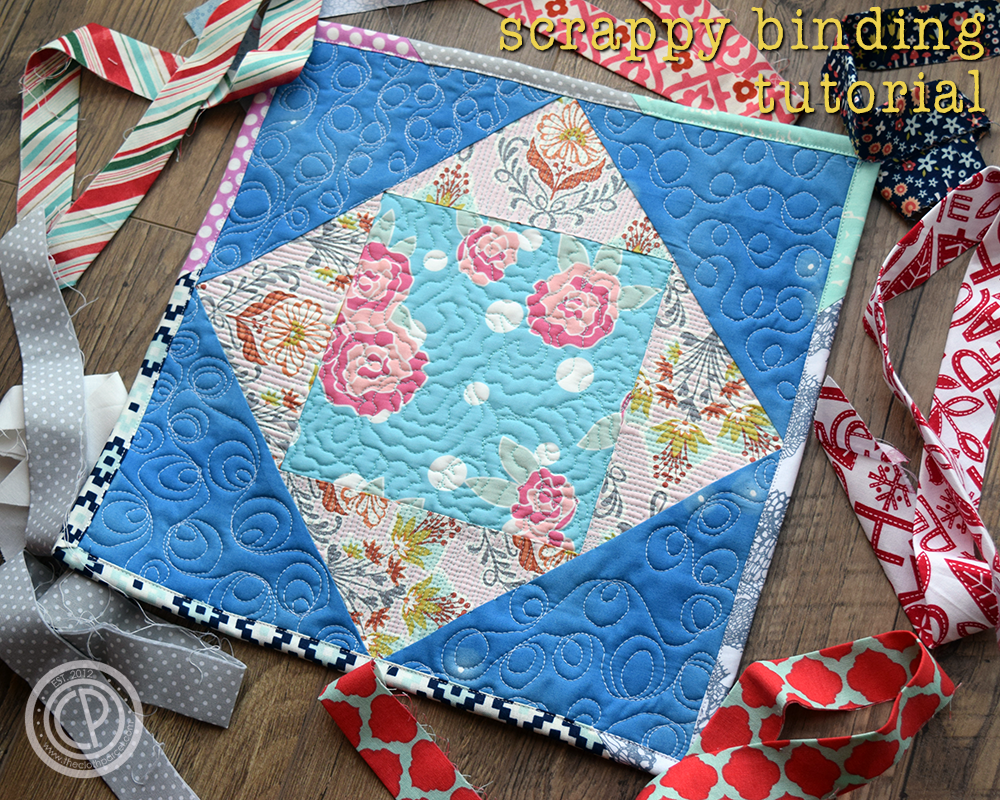 Make This Scrappy Binding Tutorial The Cloth Parcel